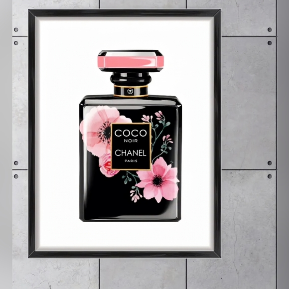 CHANEL | Wall Decor | Chanel 5x7 Framed Wall Art | Poshmark